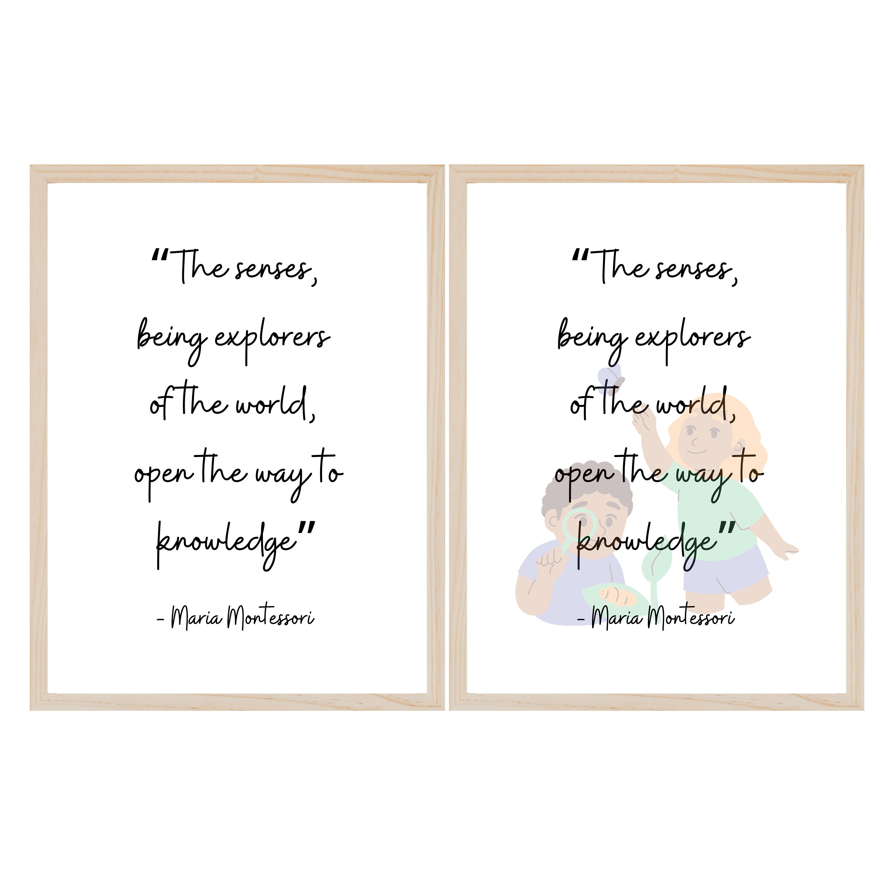 Explorers of the World Quote, Maria Montessori, Early Childhood ...