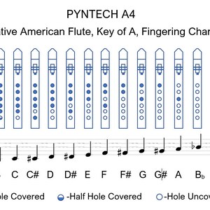 3D Printed Flute, Key of A, Native American Style - Etsy