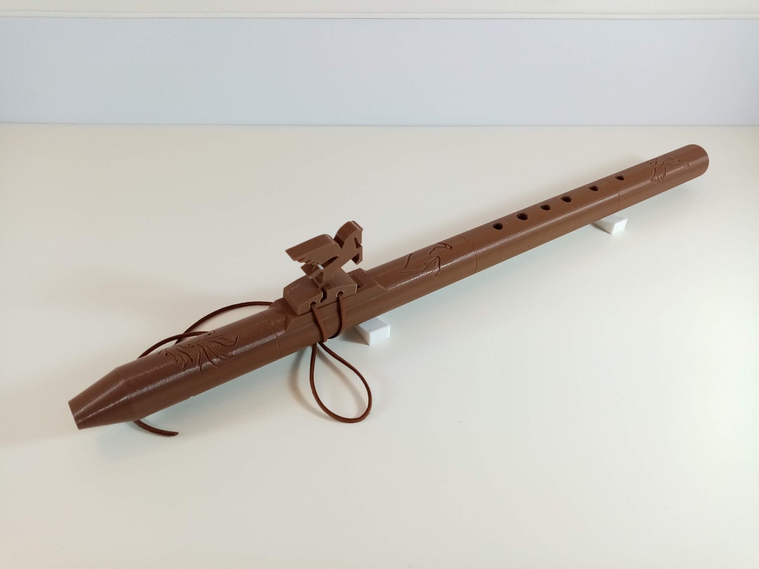 3D Printed Flute, Key of A, Native American Style - Etsy