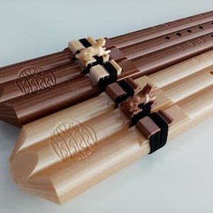 3D Printed Triple Flute, Key of G, Native American Style - Etsy