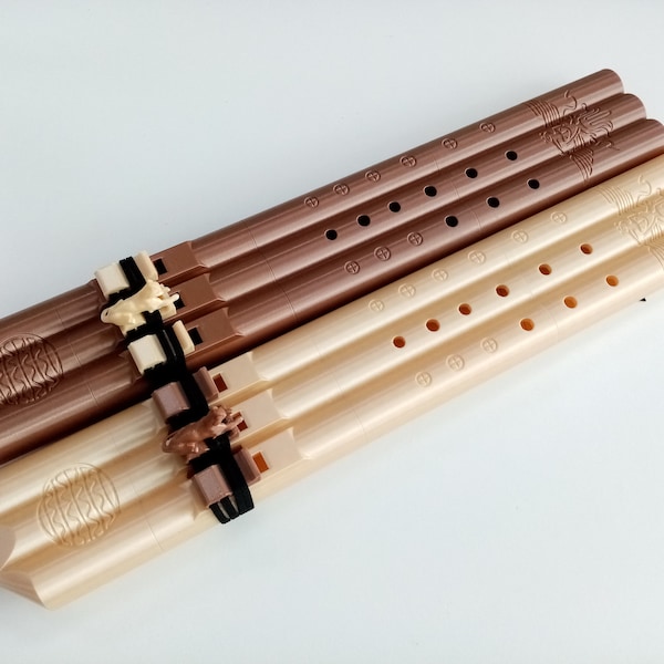 Triple Drone Flute - Etsy