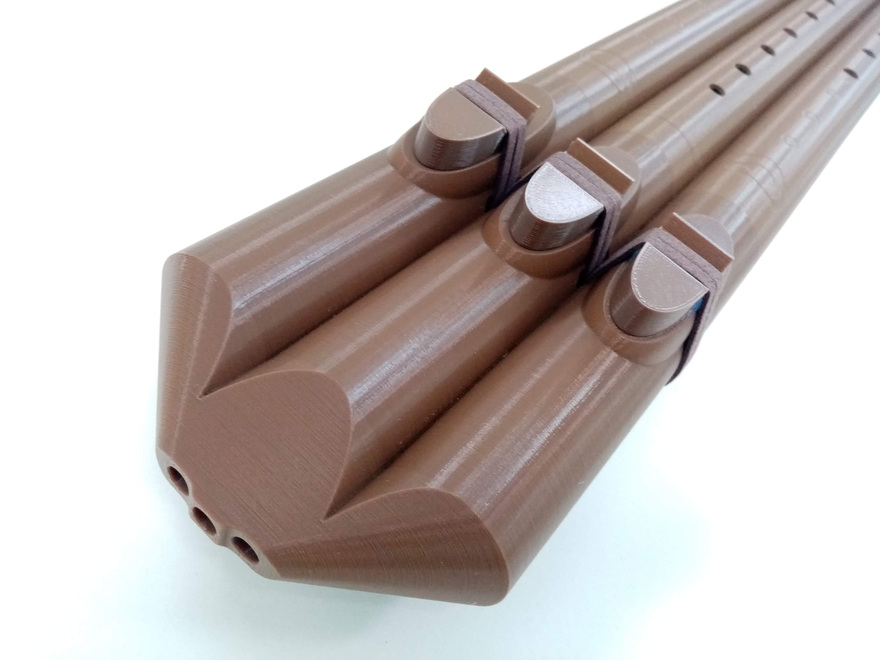3D Printed Triple Flute, Key of E, Native American Style - Etsy
