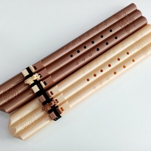 3D Printed Triple Flute, Key of G, Native American Style - Etsy