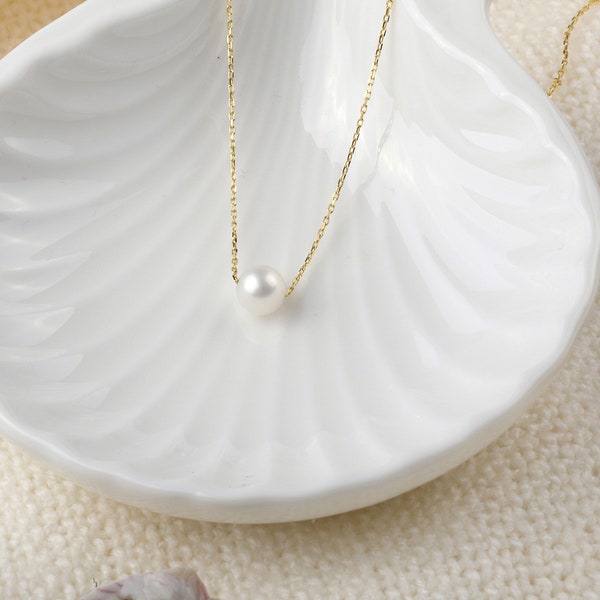 Cute Pearl Necklace - Etsy