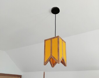 Oak Ceiling Light - Etsy UK