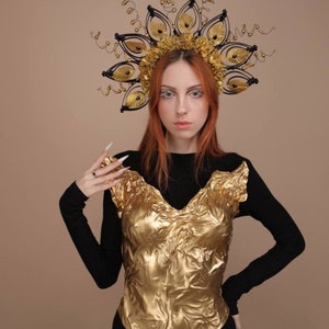 Strawberry Wolf Armor Chest Suits Cosplay Royal Gold - Etsy