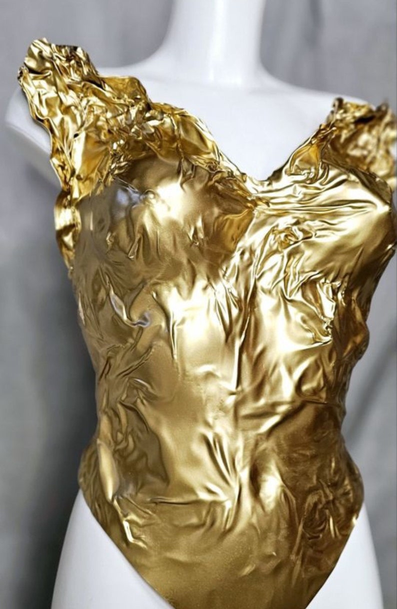 Strawberry Wolf Armor Chest Suits Cosplay Royal Gold - Etsy