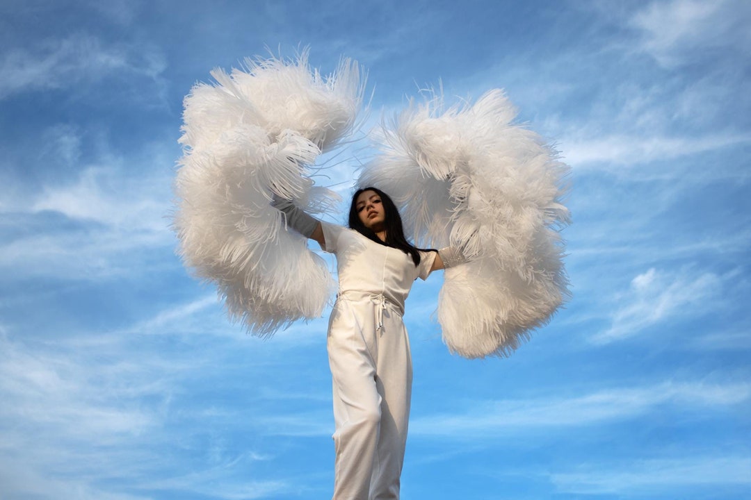 Sleeve Wings, Arm Wings, Angel Wings, White Angel Wings, Wings, White ...