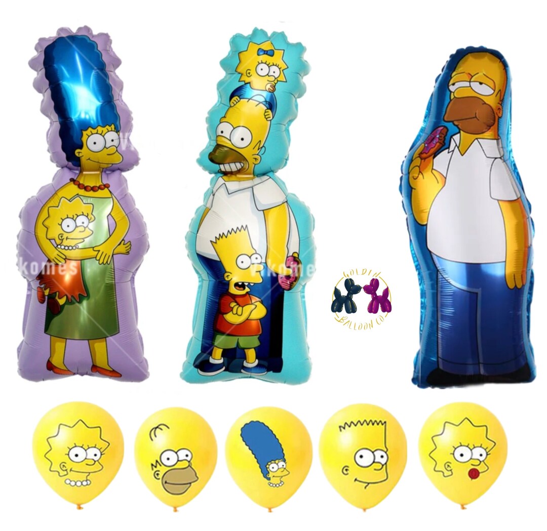 Simpson Balloons - Etsy