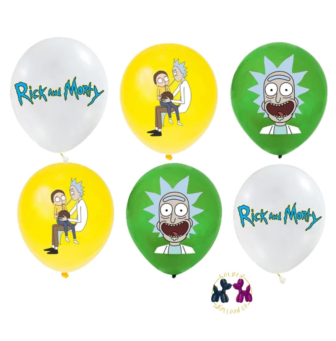 Rick and Morty Balloon - Etsy