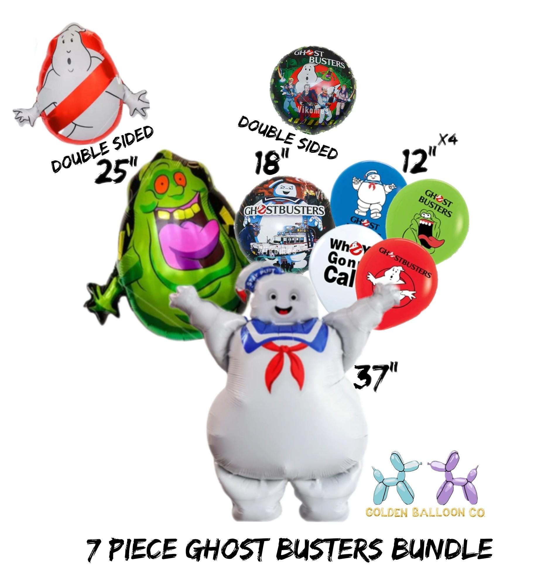 Ghost Buster 7 Piece Balloon Bundle - Etsy