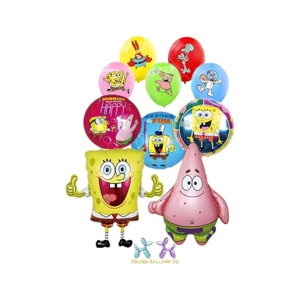 Spongebob Party Balloon - Etsy