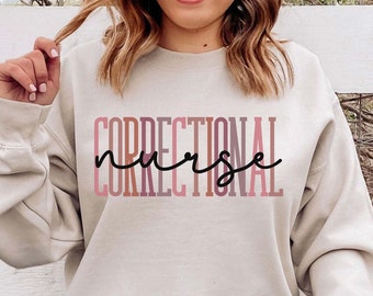 Corrections Nurse Sweater - Etsy