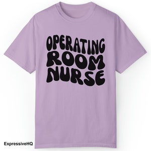 Operating Room Nurse Shirt, Retro OR Nurse Tshirts, Gifts for Surgical ...