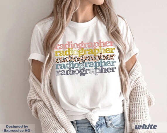Retro Radiographer Shirt for Xray Techs Rad Tech Week Gifts - Etsy