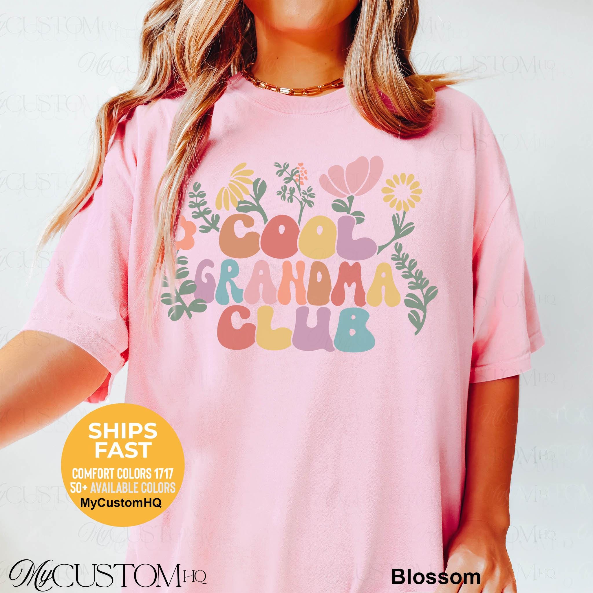 Cool Grandma Shirt, Cool Grandma Club Shirt, Mama Shirt, Mom Gift ...