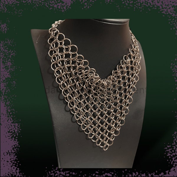 Chainmail Pendant - Etsy