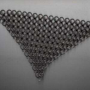 PALOMA Stainless Steel Chainmail Necklace, Western Necklace, Birthday ...