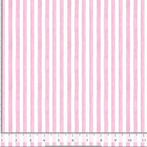 Pink Stripe Fabric | Ballet Stripes Fabric | Striped Fabric | Timeless ...