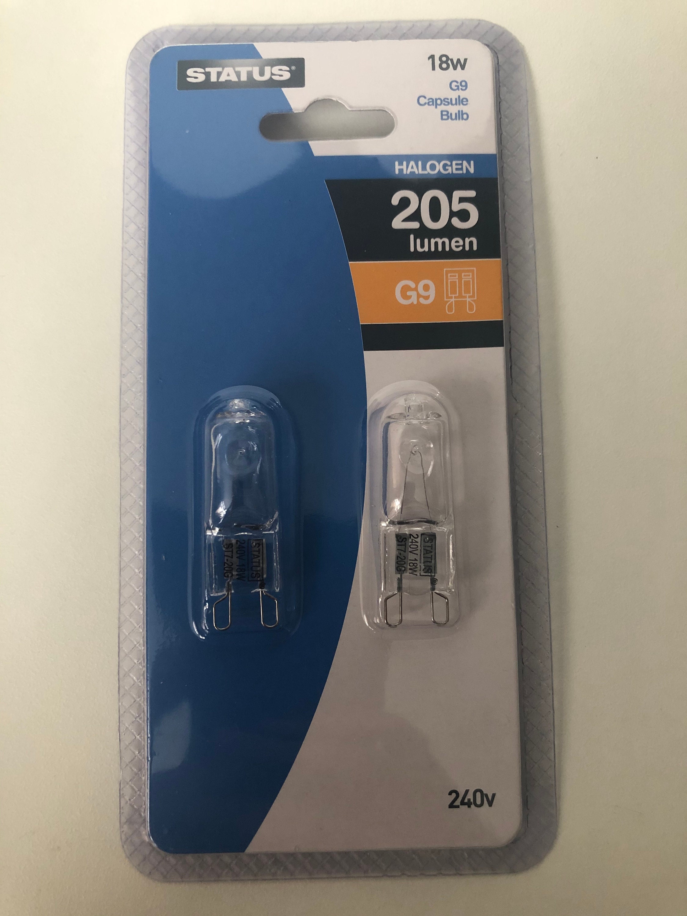 Status 18W 240V G9 Capsule Blub With Fuse 2pk Blister - Etsy