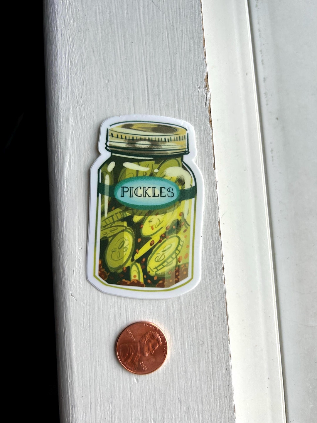 Pickle Jar Sticker - Etsy