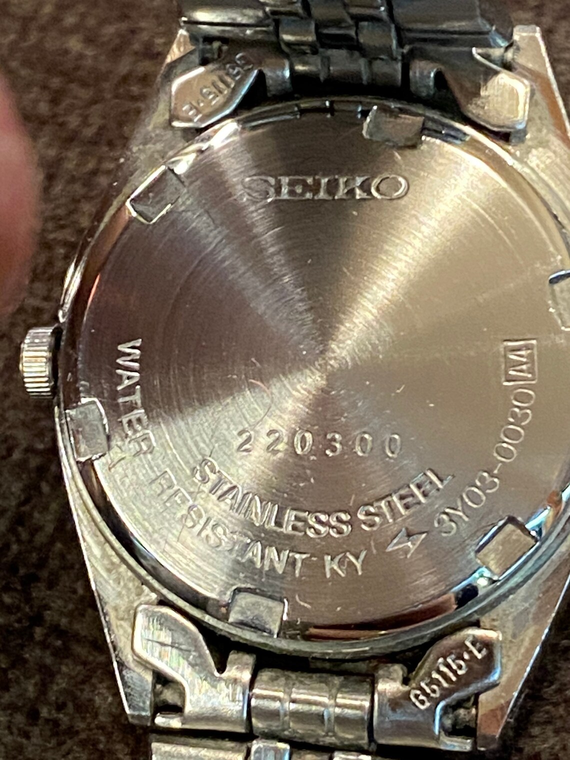 80s Seiko Wrist Watch/seiko Vintage Watch/seiko Quartz - Etsy