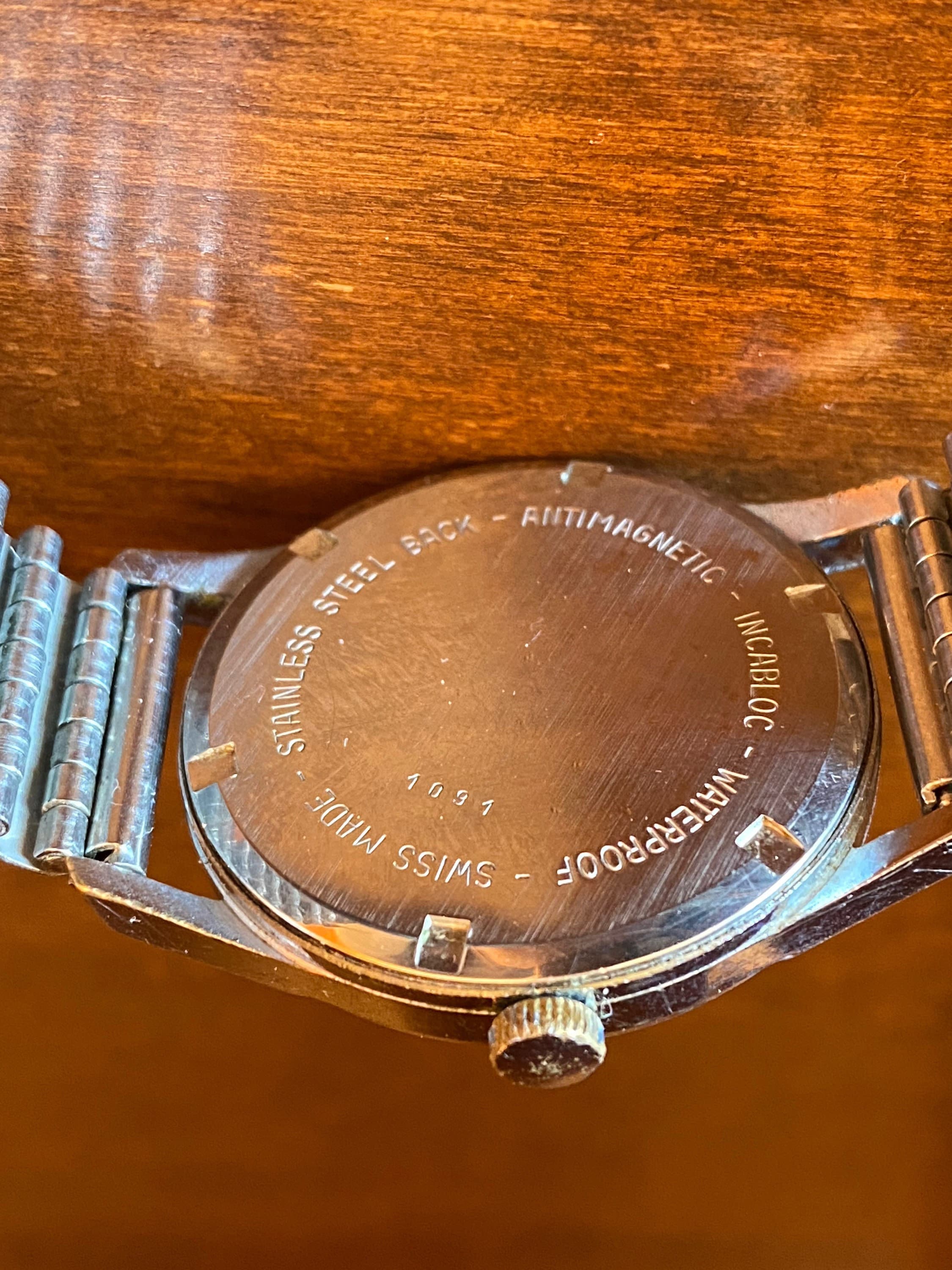 60s Vintage Watch Evilard Swiss/wrist Watch/watch | Etsy