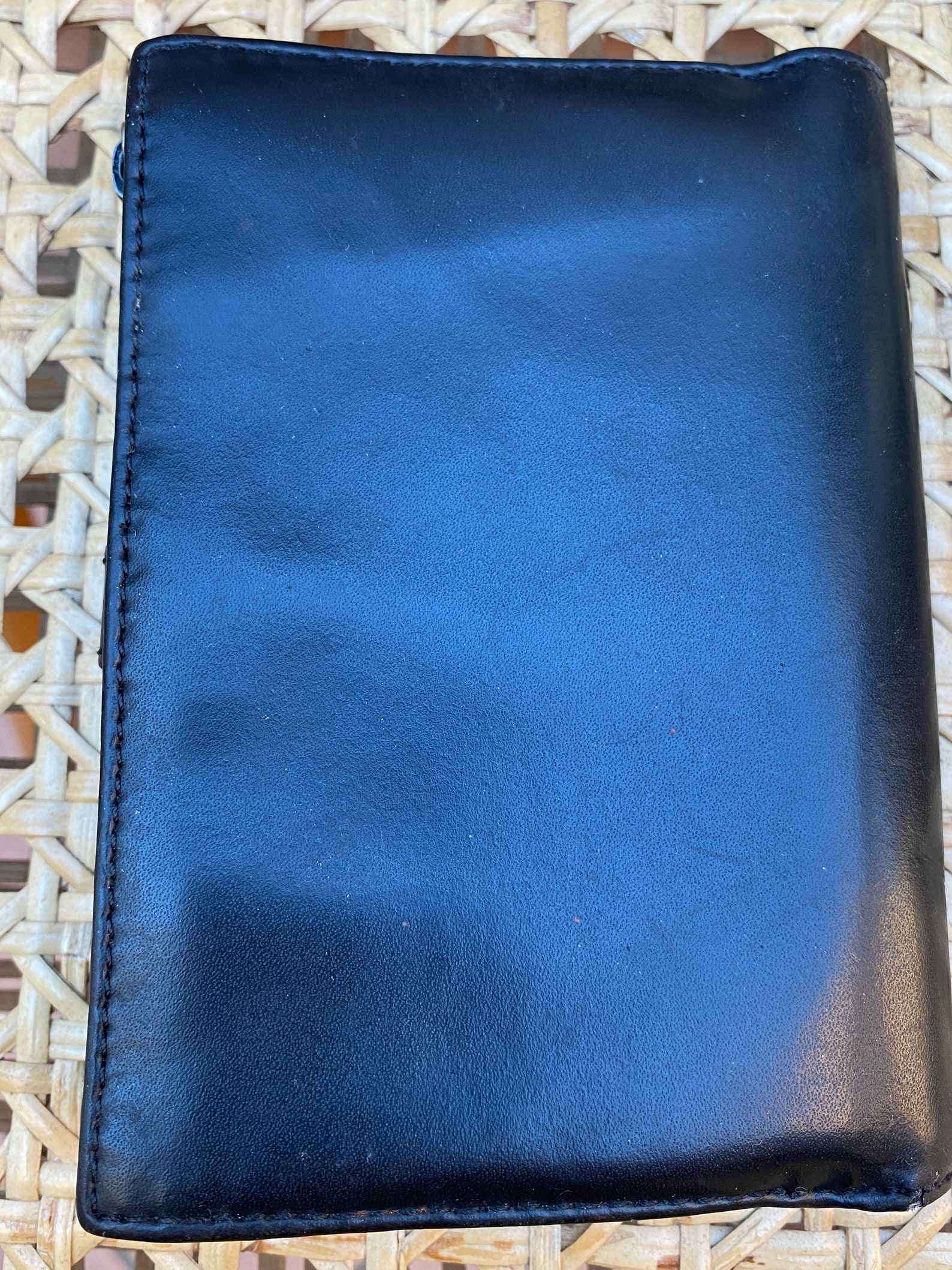 Cartera vintage de los años 90 Furla / cartera de cuero negro | Etsy
