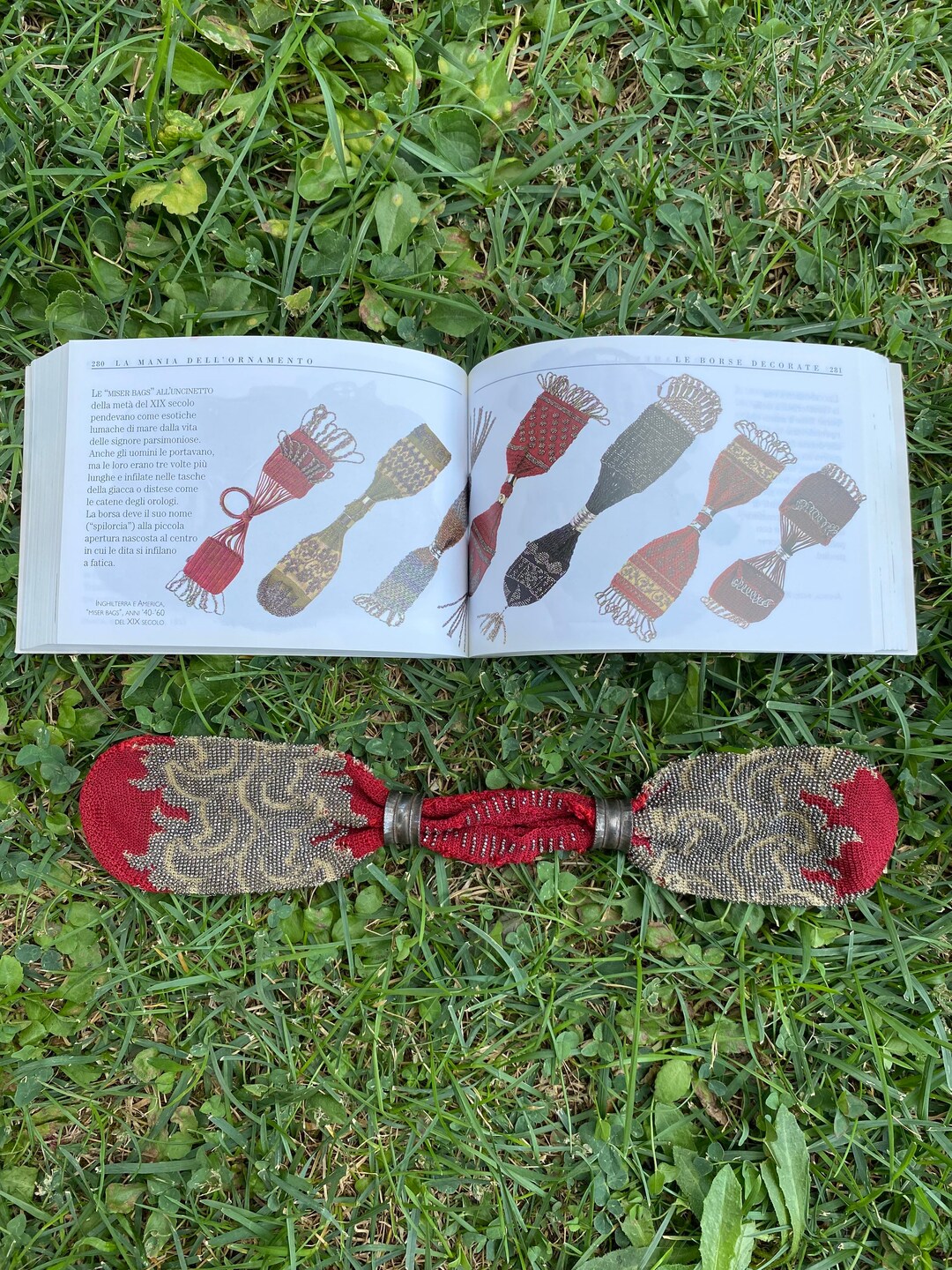 1840-1860 Vintage Miser Bags America and England/red Bag Miser ...