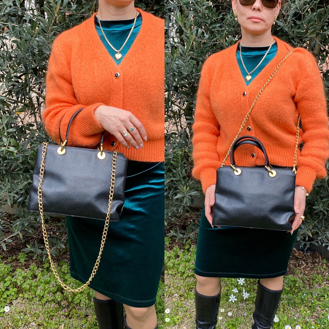 90s Luxury Bag Ferre/vintage Bag Gianfranco Ferre N 19918/ferre Bag ...