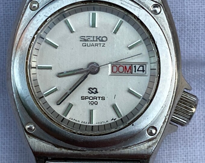 80s Wrist Watch Seiko/vintage Watch Seiko/watch Quartz Seiko/steel ...