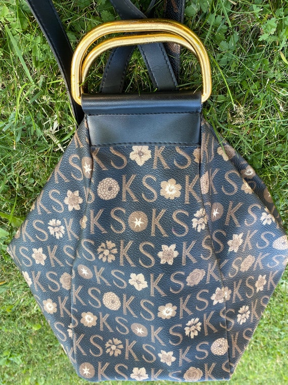 80s Vintage backpack bag/Shoulder sack bag Ken Scott/… - Gem