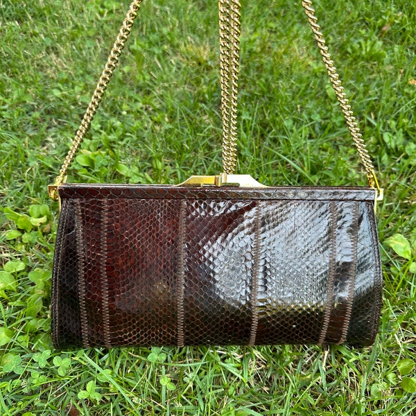 Python Clutch - Etsy