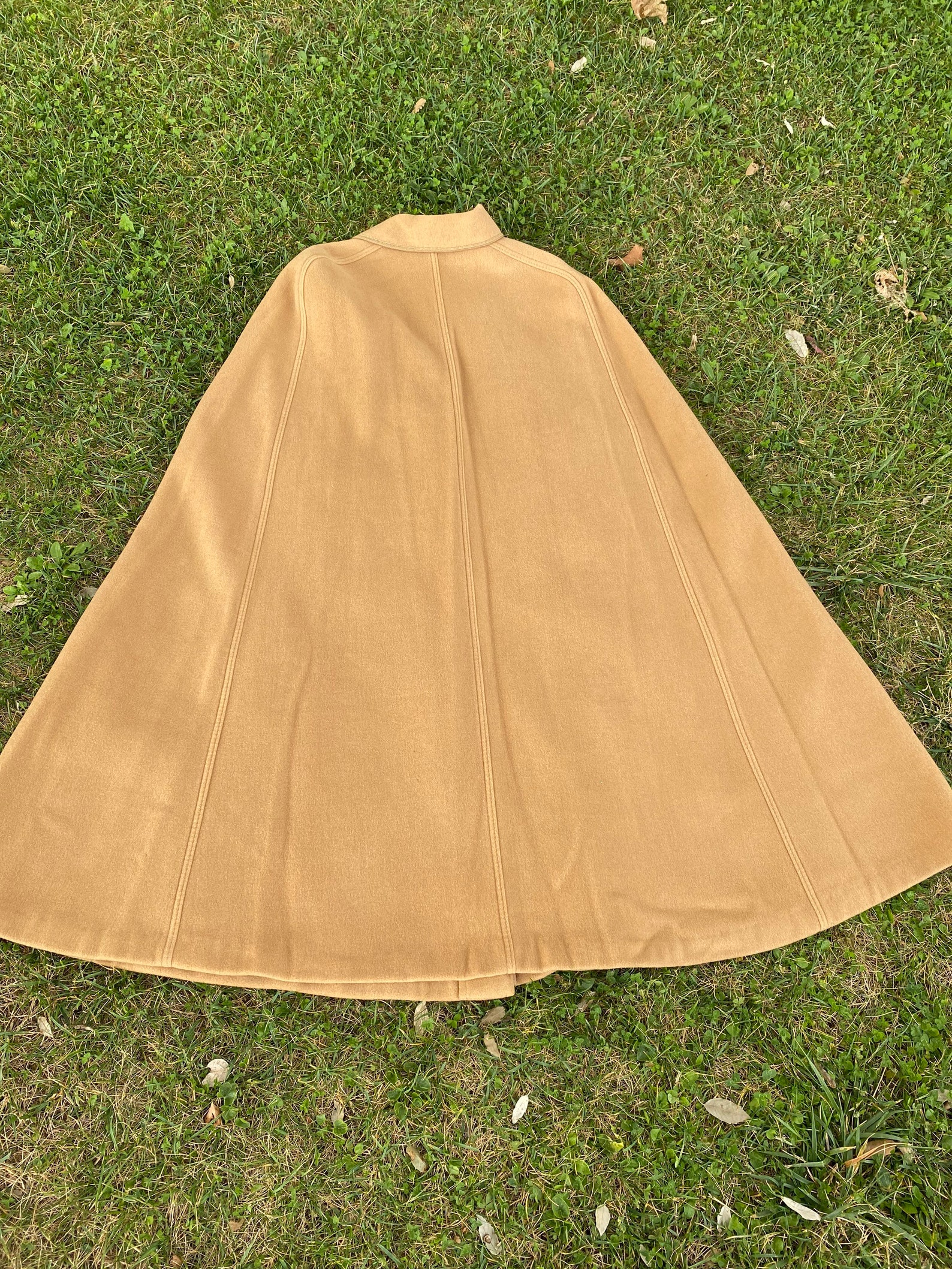 80s Cape Vintage Weilemann Bern Switzerland/beige Wool | Etsy