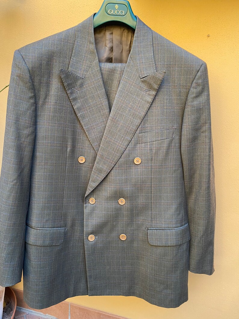 90s Gucci Vintage Mens Suit Collections/ceremony Suit | Etsy