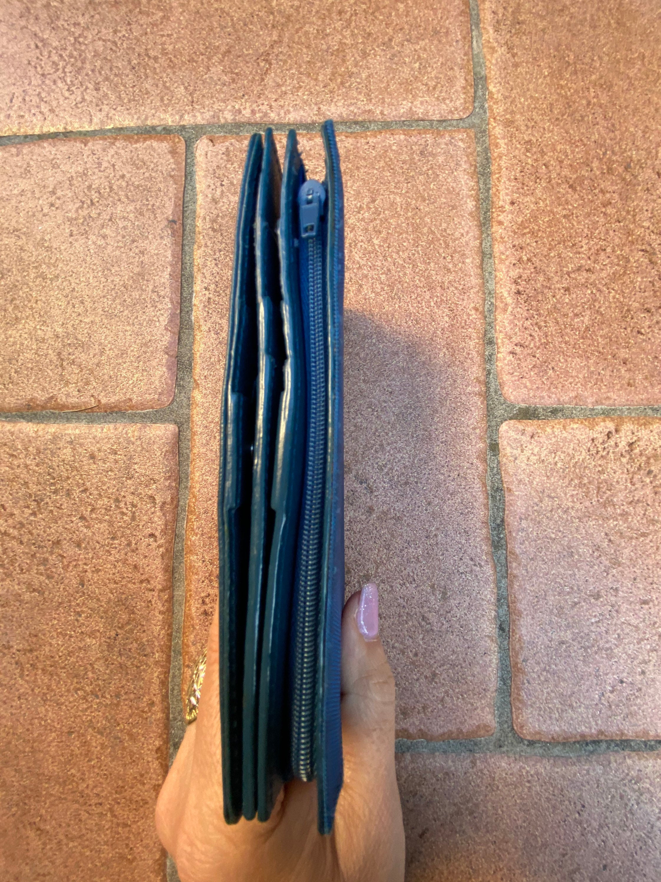 Piquadro Wallet/blue Leather Wallet Piquadro Italy/piquadro - Etsy UK