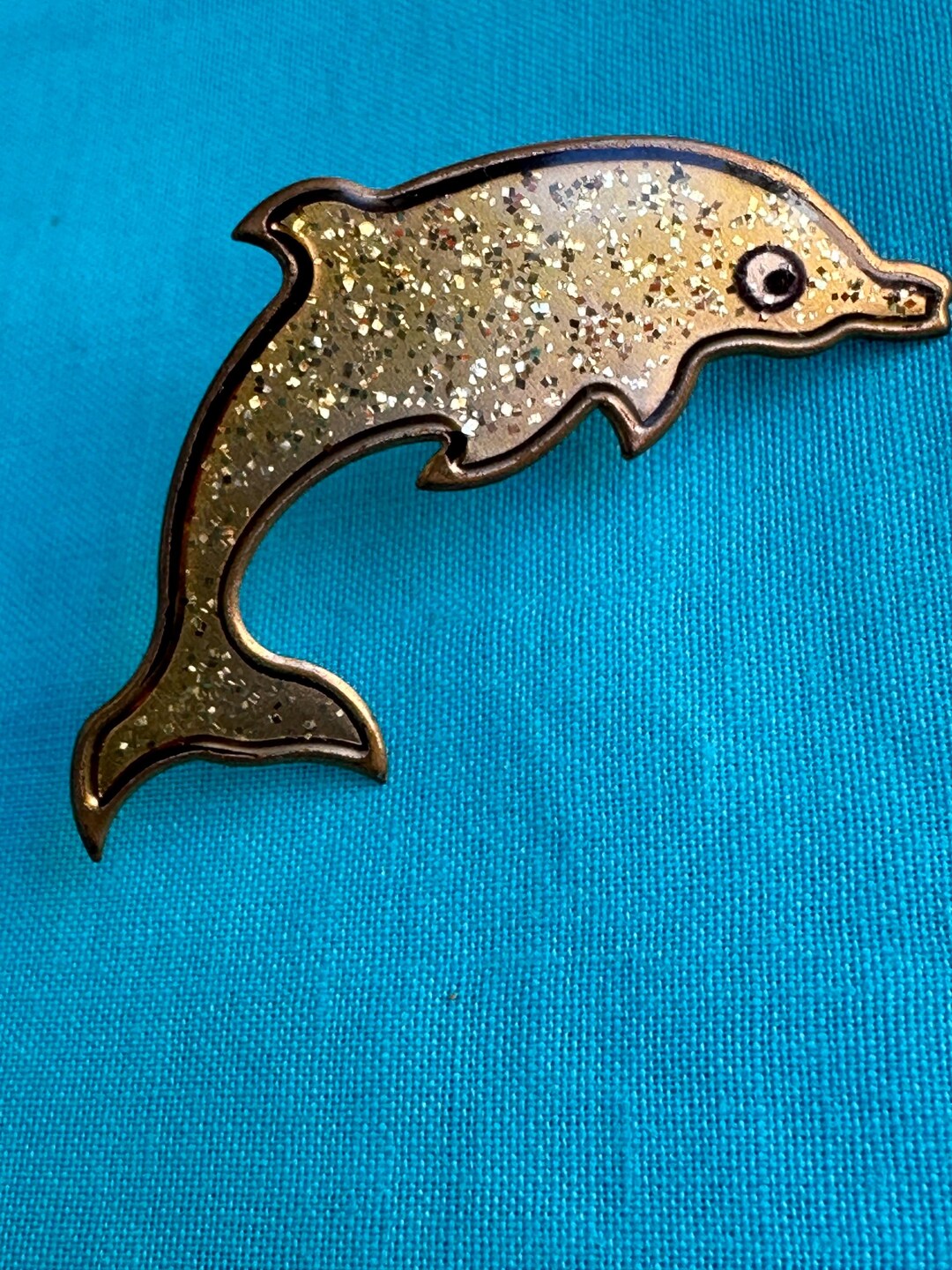 Broche de dauphin vintage des années 60/Broche de dauphin/Broche de ...
