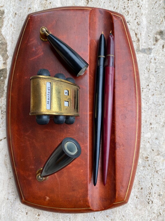 60s Office Desk Organizer Vintage Firenze Italy/vintage - Etsy