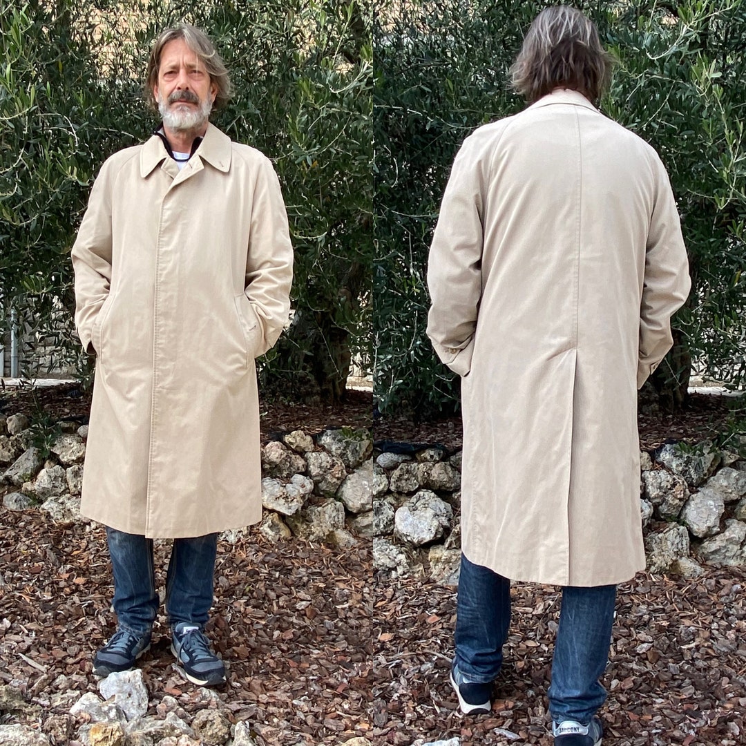 90s Vintage Burberrys Trench/design Oxford Trench/beige Trench Cotton ...