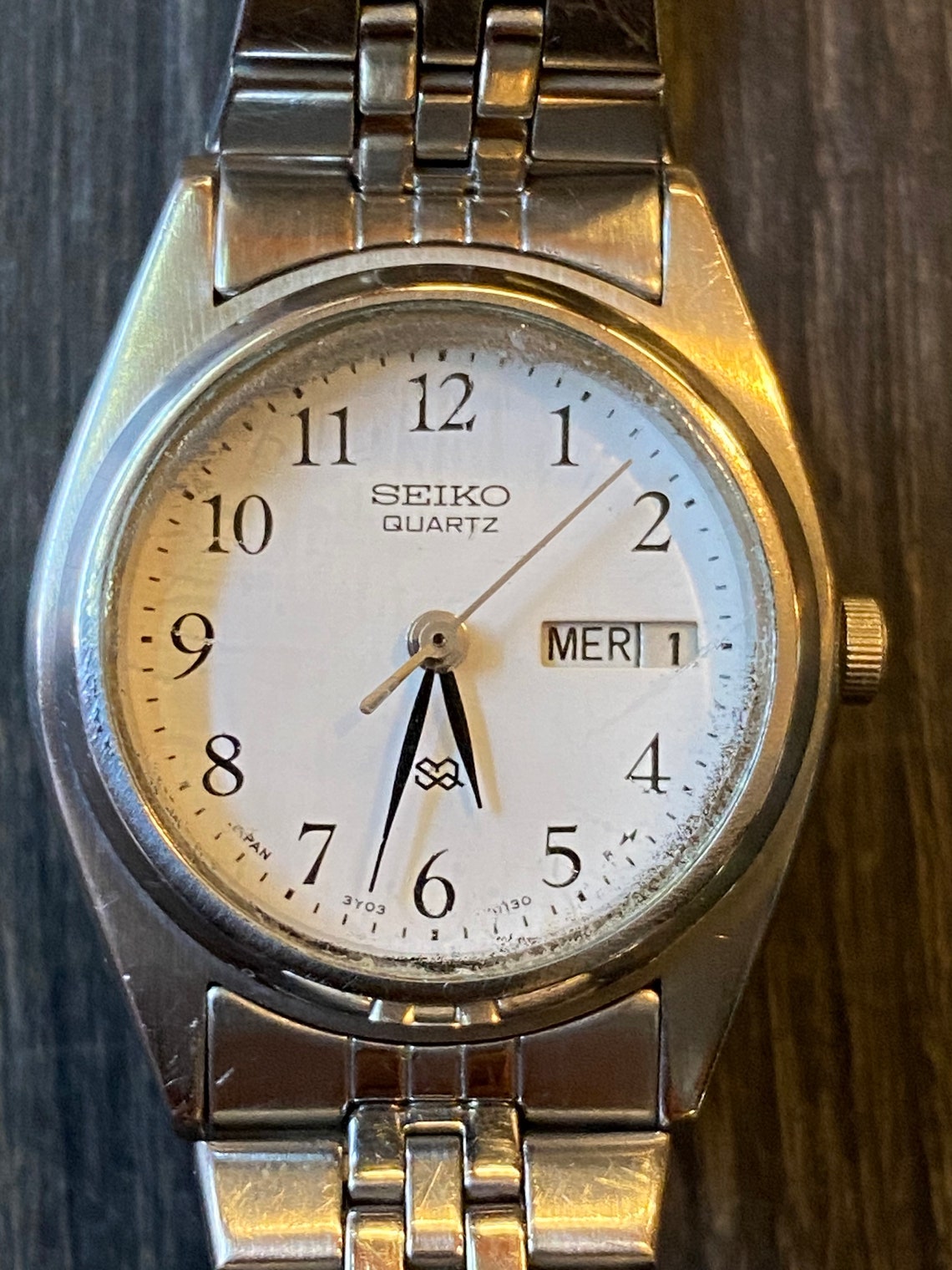 80s Seiko Wrist Watch/seiko Vintage Watch/seiko Quartz - Etsy