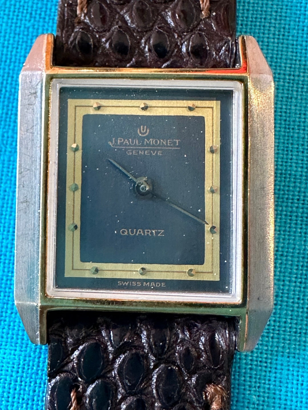 80s Vintage Watch J Paul Monet Geneve Swiss/wrist Watch Monet/quartz ...