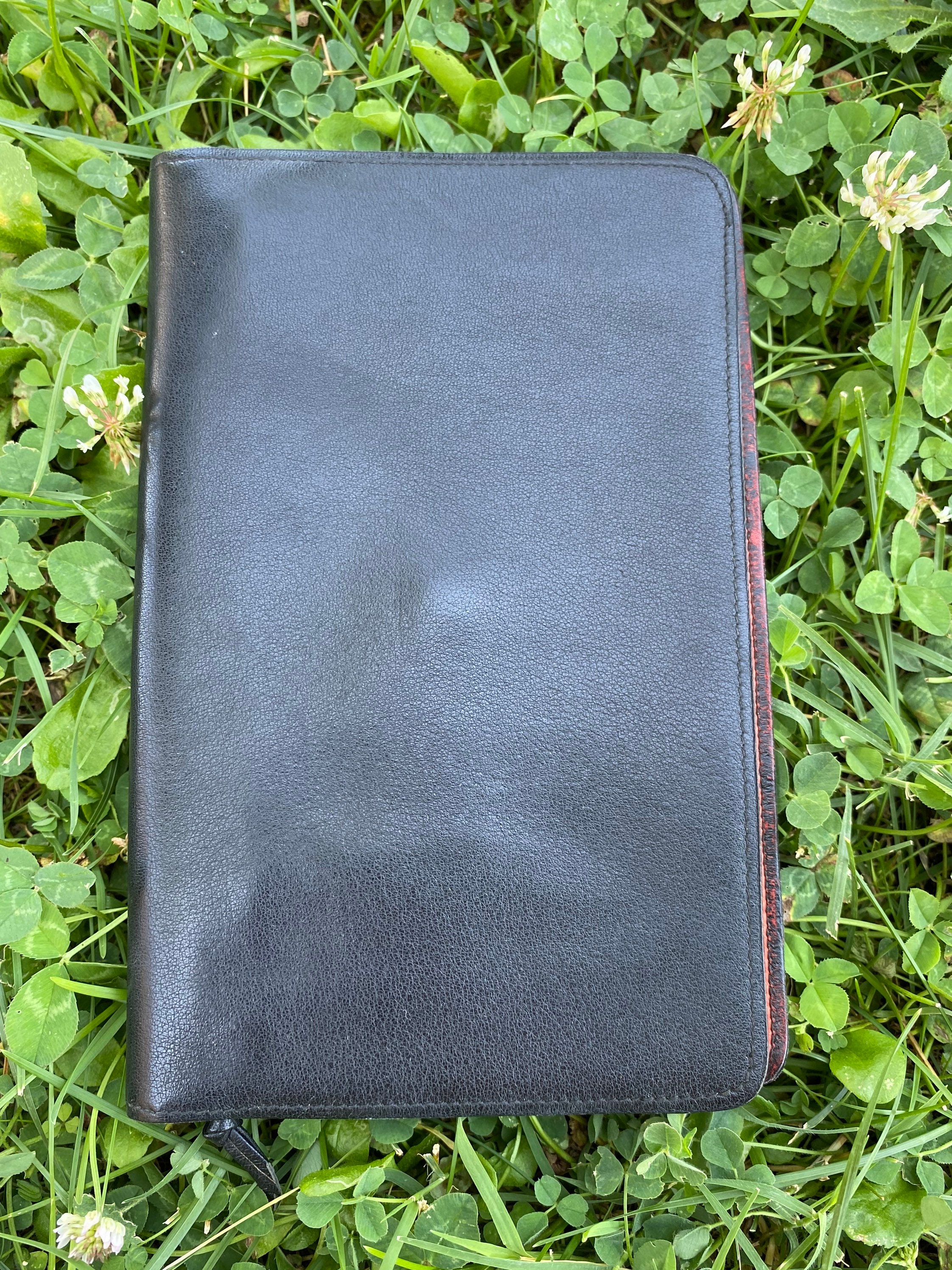 70s vintage Wallet/Black leather wallet Italy/Vintage leather | Etsy