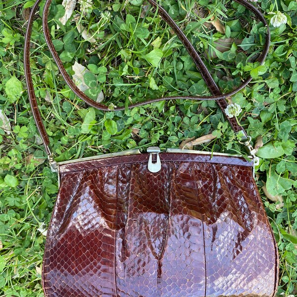 Python Clutch - Etsy