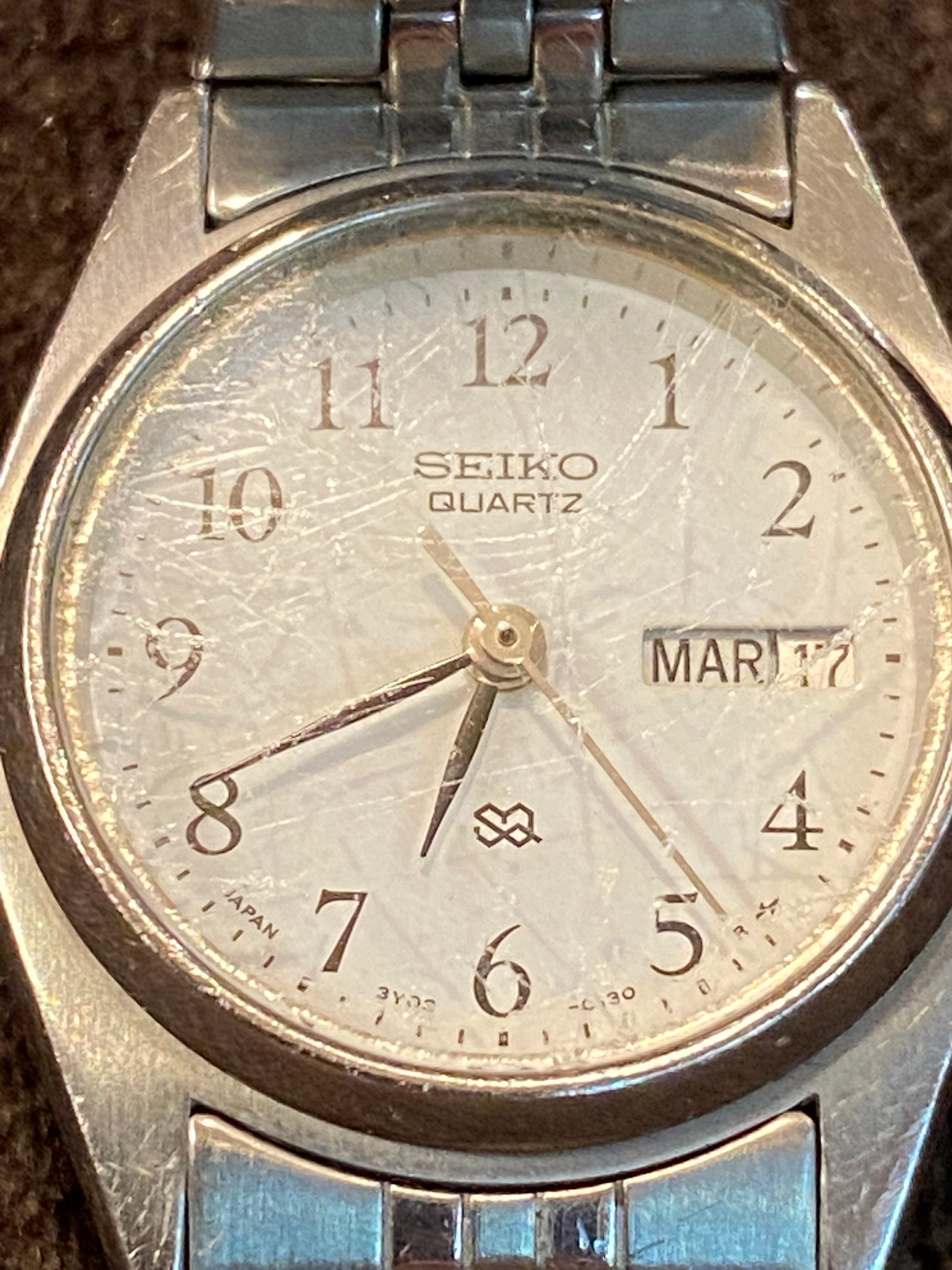 80s Wrist Watch Seiko/Vintage watch Seiko/Watch Quartz | Etsy