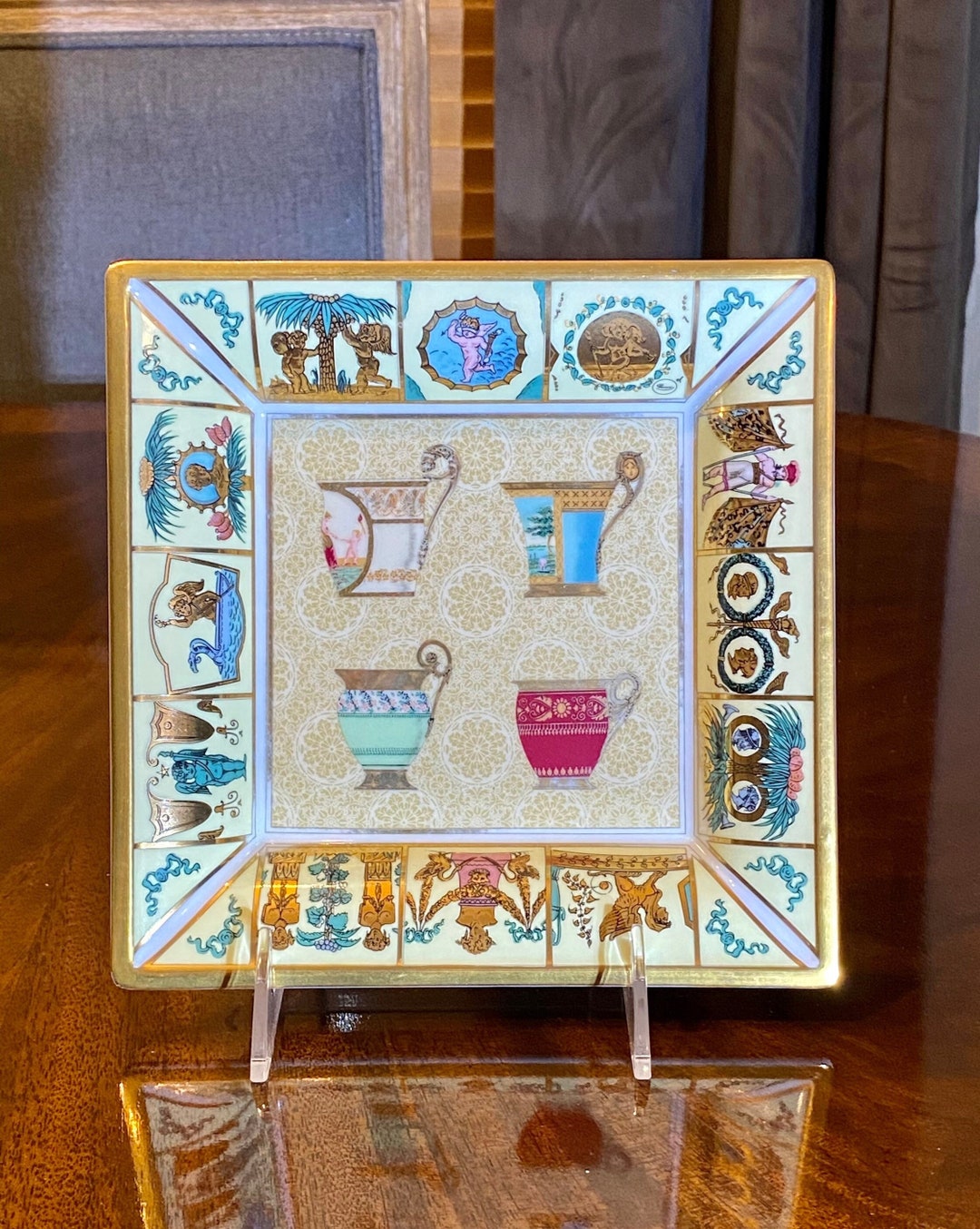 Gucci Vintage Porcelain Tray - Etsy