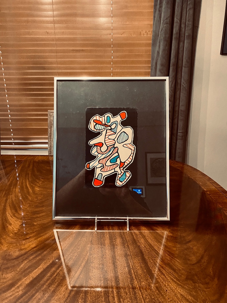 Dubuffet Serigraph playing Cards, 1968, Edition of 350. - Etsy Israel