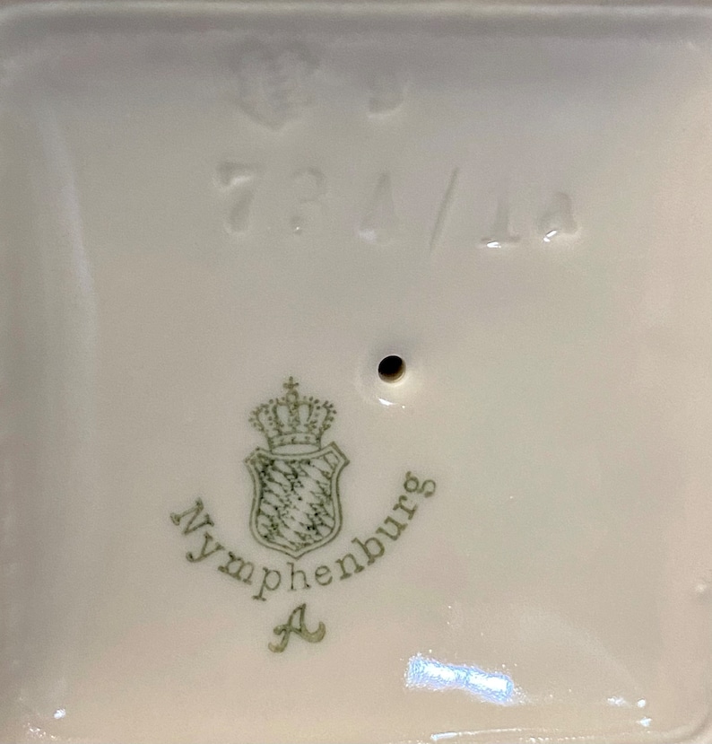 Nymphenburg Satyr Urn - Etsy