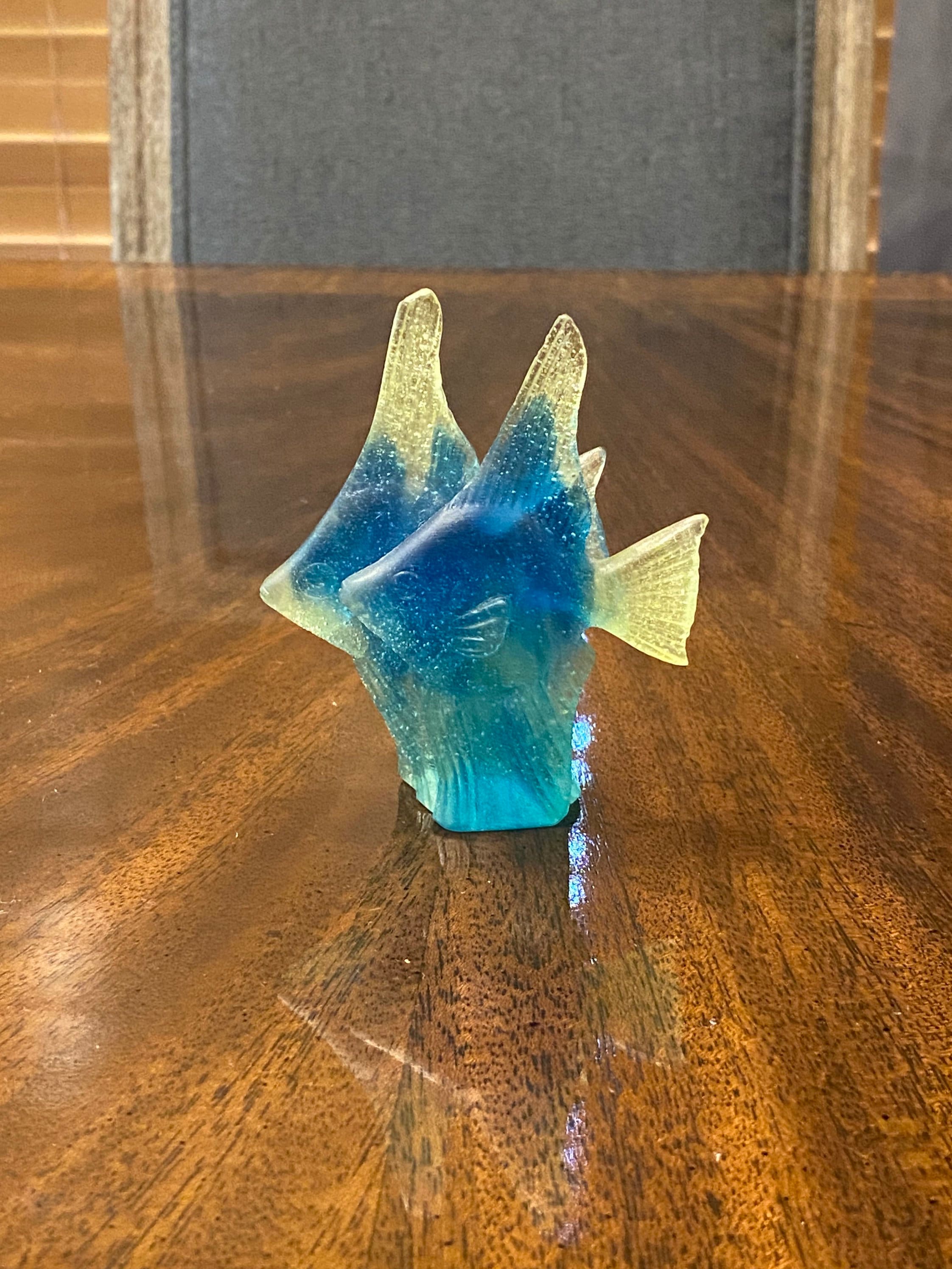 Daum Pate De Verre Fish - Etsy