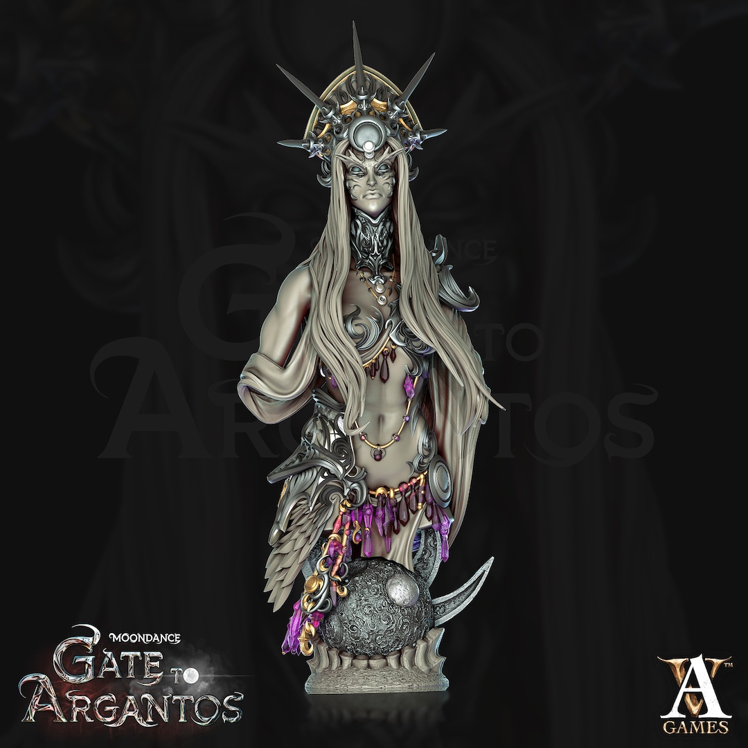 Celadren, Lady of the Moon Fey / Elf Bust - Etsy