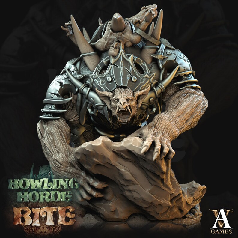 Gnolls Claws of Akata Unpainted Mini for Ttrpgs D&D, Dnd, Dungeons and ...